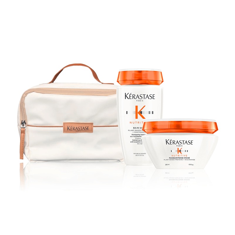 Pack Madres 2025 Kerastase Nutritive + Cosmetiquera - Brulee Love for Hair